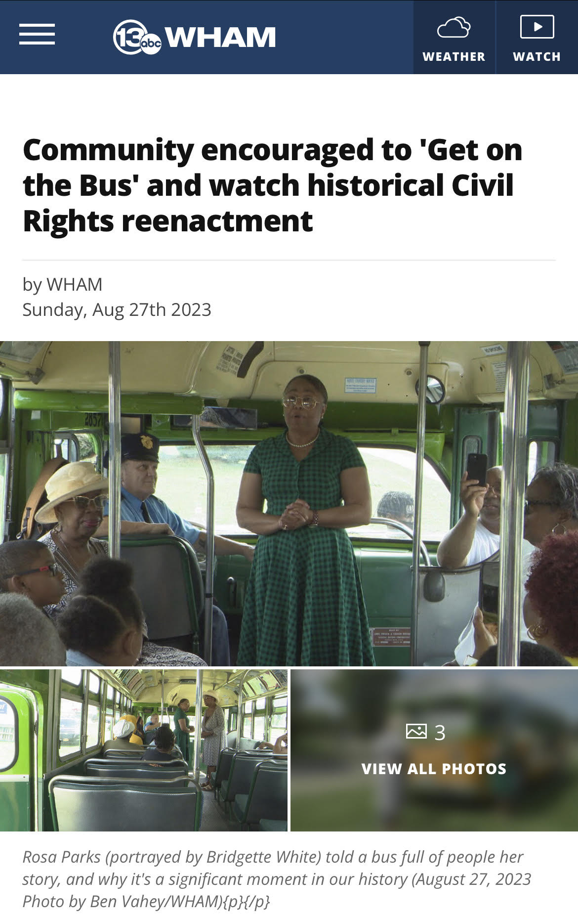 GET ON THE BUS!